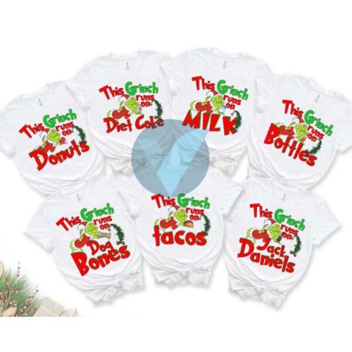 Personalized Matching Family Grinch Shirts - Wantees