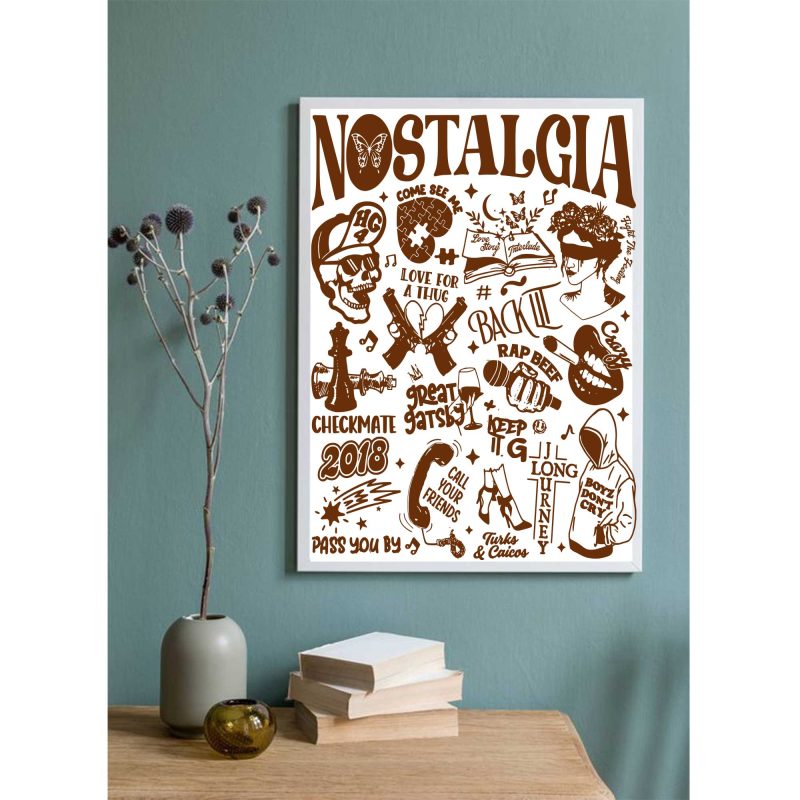 Rod Wave Nostalgia Poster - Wantees