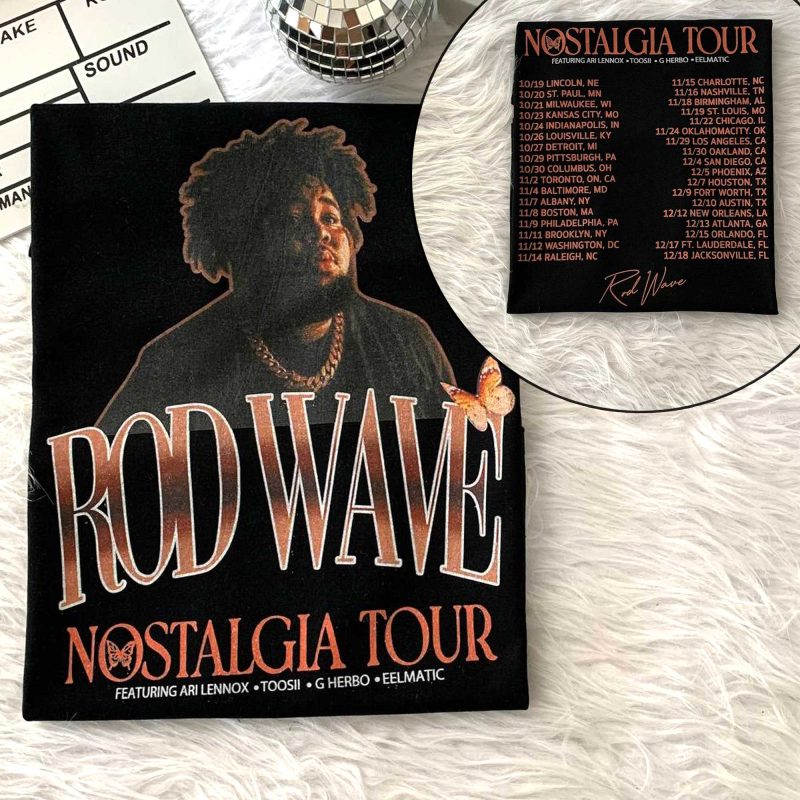 Rod Wave Nostalgia Tour 2023 Shirt - Wantees